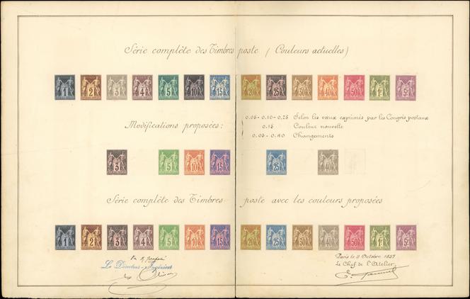 Une collection de timbres de la Libération pour 100 000 euros, en vente ...