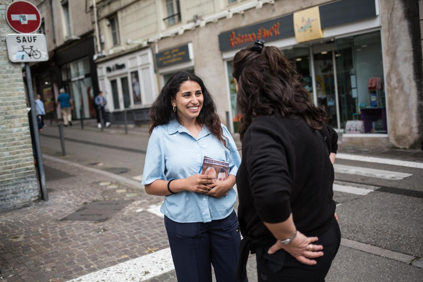 Hanane Mansouri, jeune première de l’Union des droites pour la République