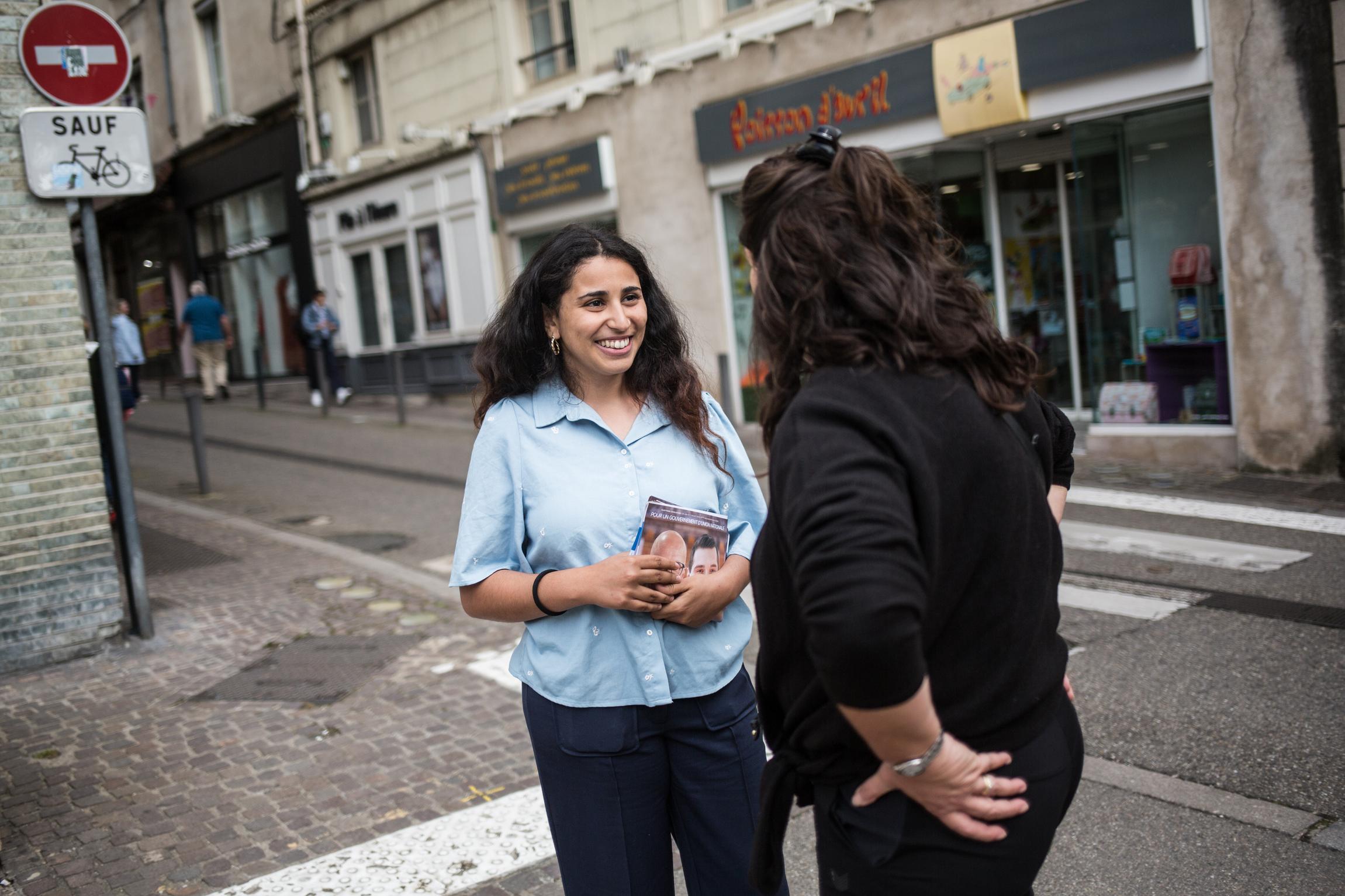 Hanane Mansouri, jeune première de l’Union des droites pour la République