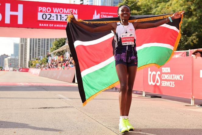 kenyan marathon runner pace