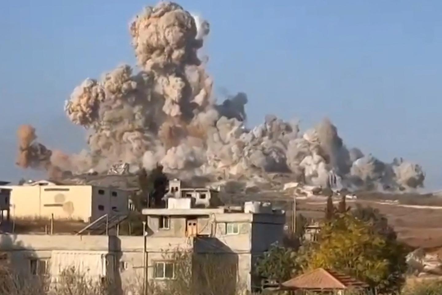 RAMYAH. VILLAGE DU SUD LIBAN. DETRUIT PAR ISRAEL EN 2024.