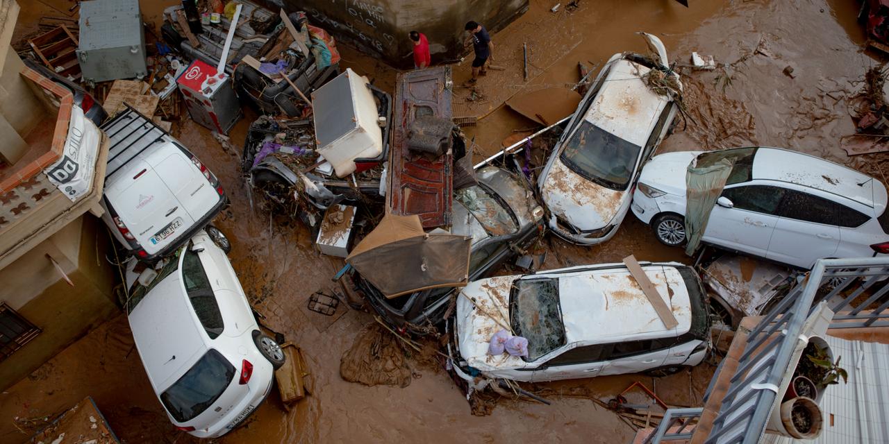 Les images des « inondations du siècle » à Valence, qui ont plongé la ...