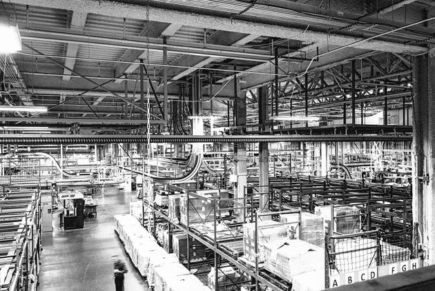 Dans le Queens, l’imprimerie du « New York Times », monstre d’acier et de papier