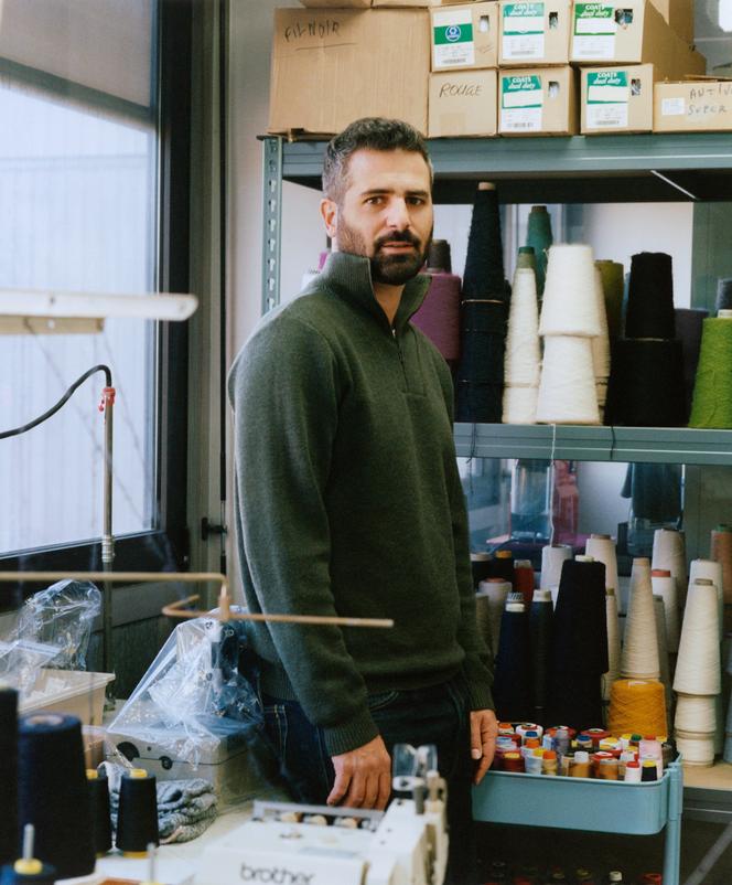 Melik Baratian, le tricotage en héritage