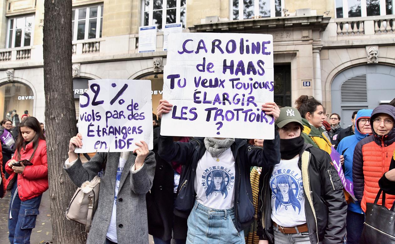 Némésis, des identitaires grimées en féministes