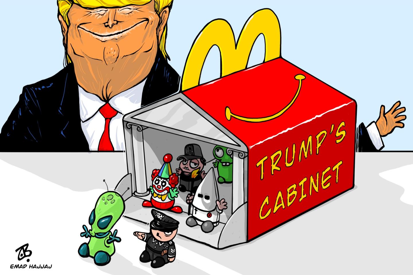 Le Monde's cartoon of the day