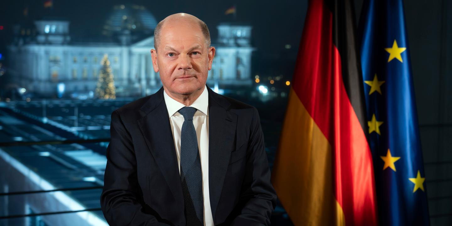 German Chancellor Scholz retorts after Musk's support for far right