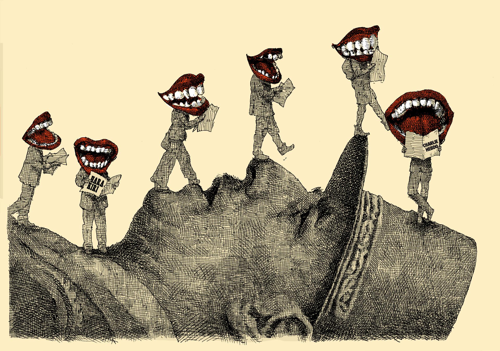 Aux origines d’un journal : quand « Charlie Hebdo » naissait des cendres de « L’Hebdo Hara-Kiri