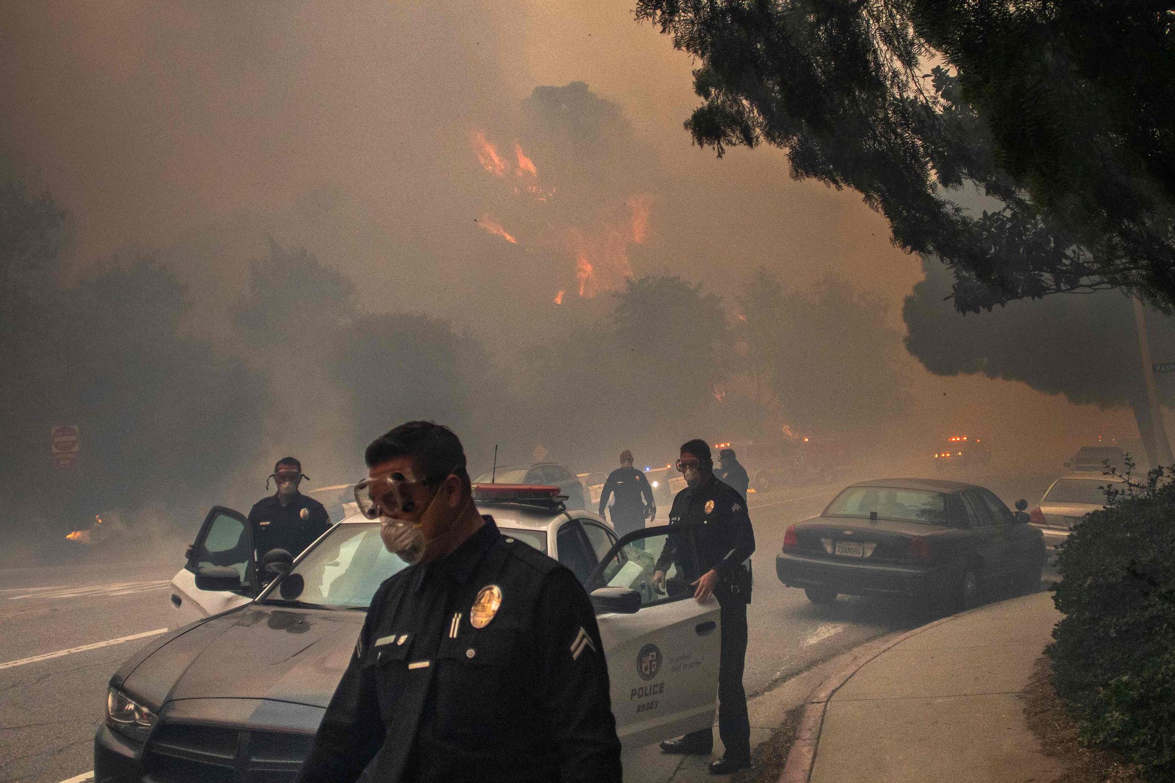 Incendies à Los Angeles : au moins cinq morts et « de nombreux blessés graves », selon les pompiers
