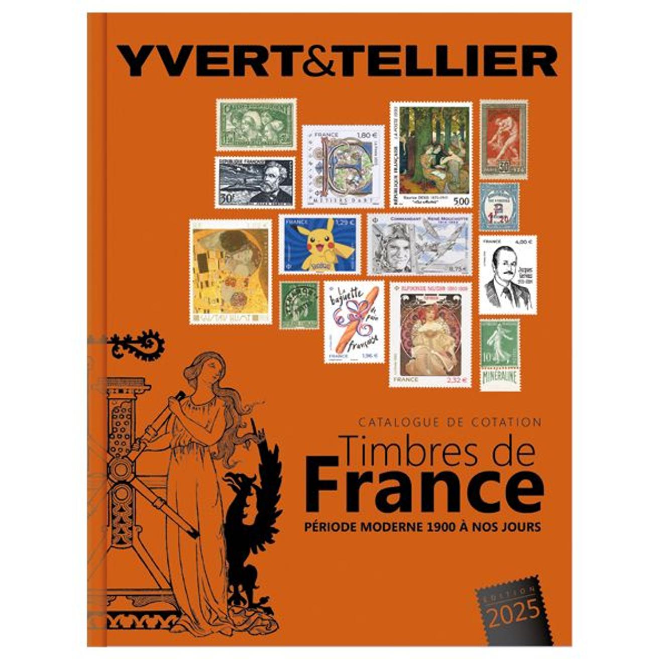 Le catalogue de cotation des timbres de France Yvert et Tellier fait peau neuve