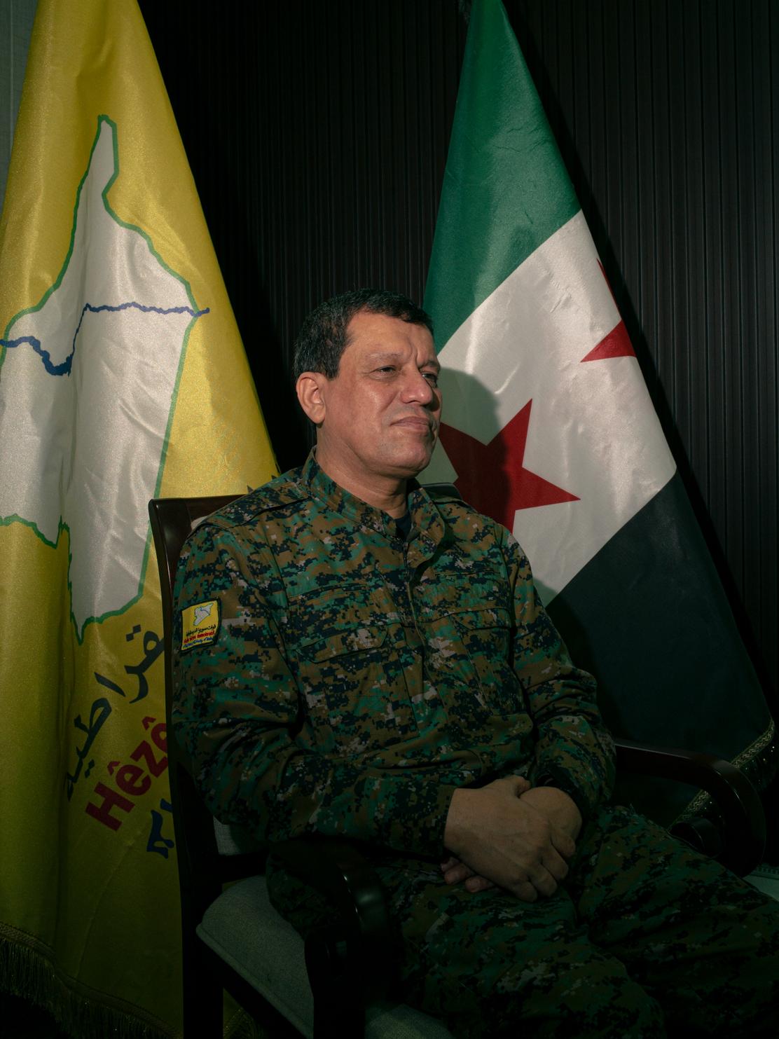 Syrian Kurdish commander Mazloum Abdi: 'We're not asking for secession, but reinforced autonomy'