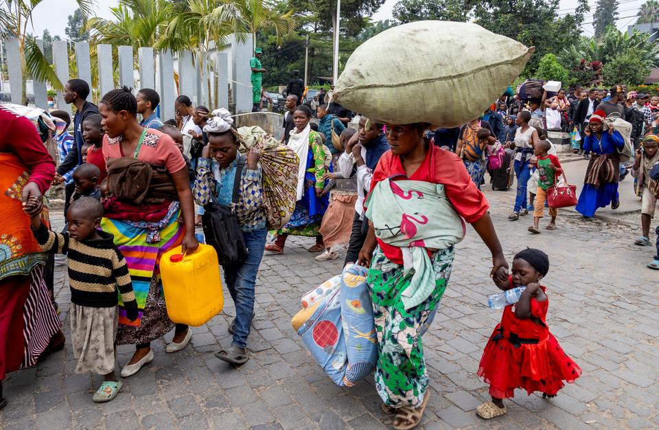 DR Congo: Goma city close to falling to Rwanda-backed M23 militiamen ...