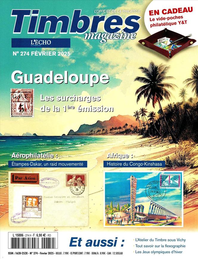 Philatélie : Paris-Dakar… par avion, en 1925 dans « Timbres magazine