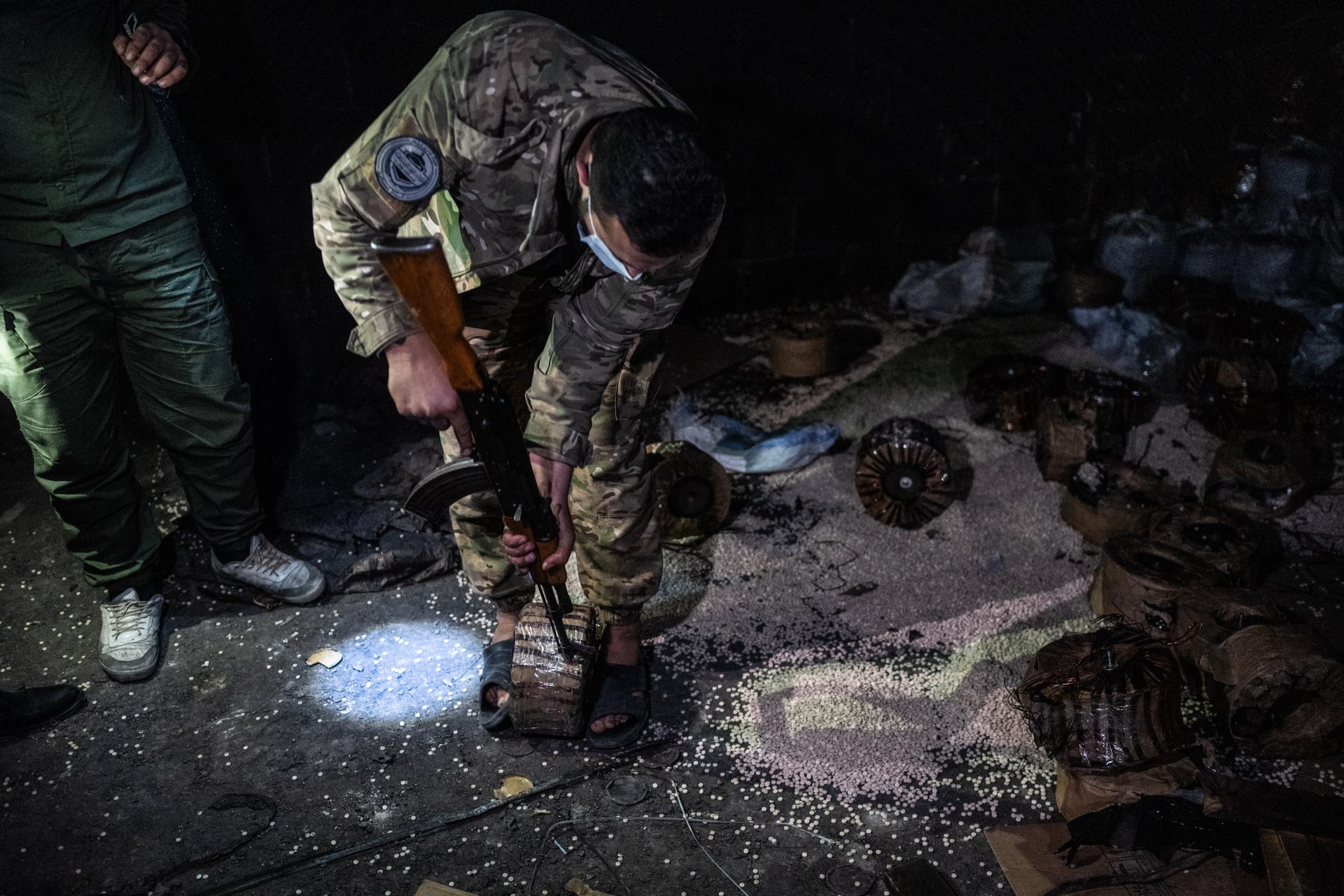 La lutte contre le trafic de captagon en Syrie, une entreprise de ...