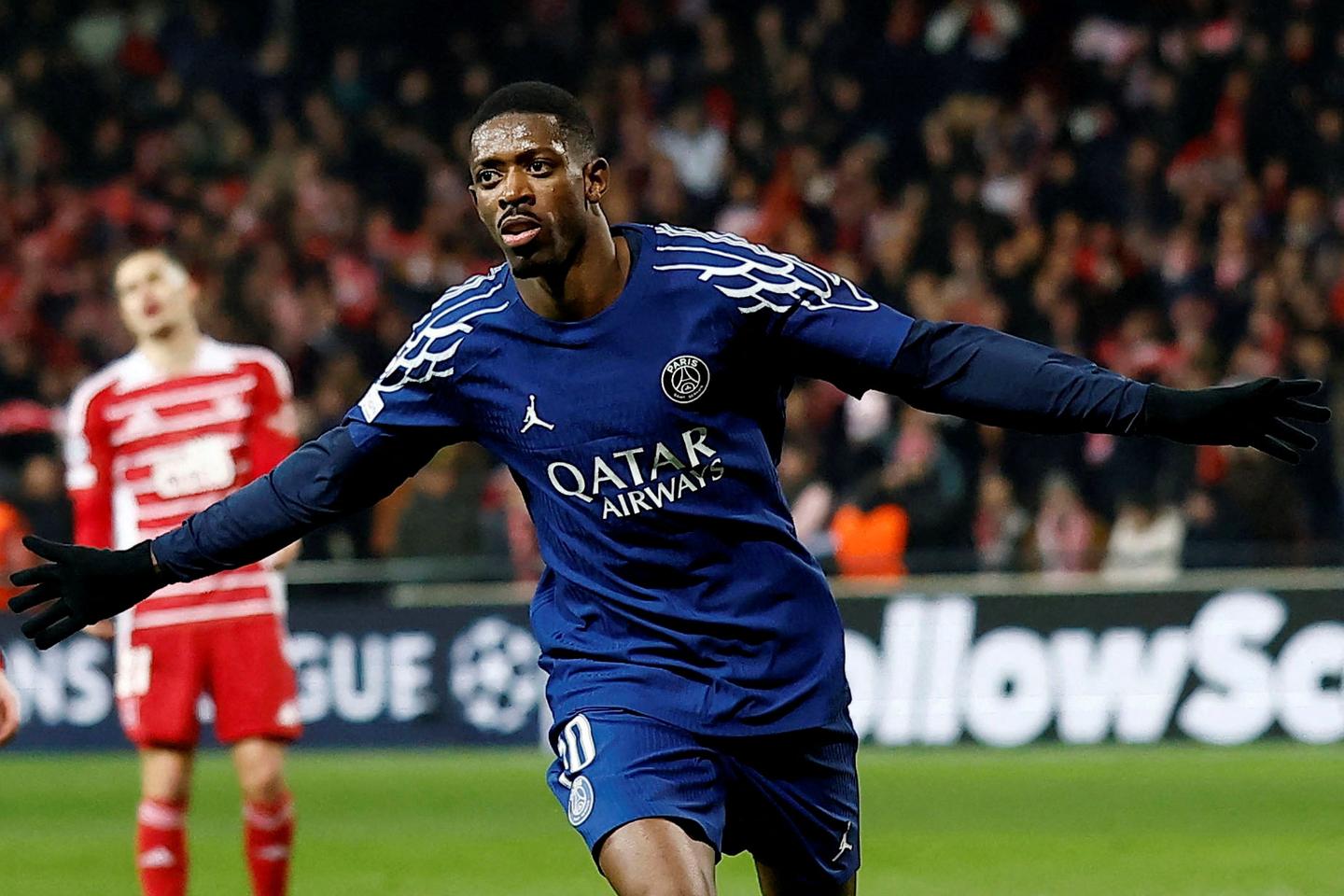 Dembélé shines as PSG beats Brest 3-0 in first leg of Champions League ...