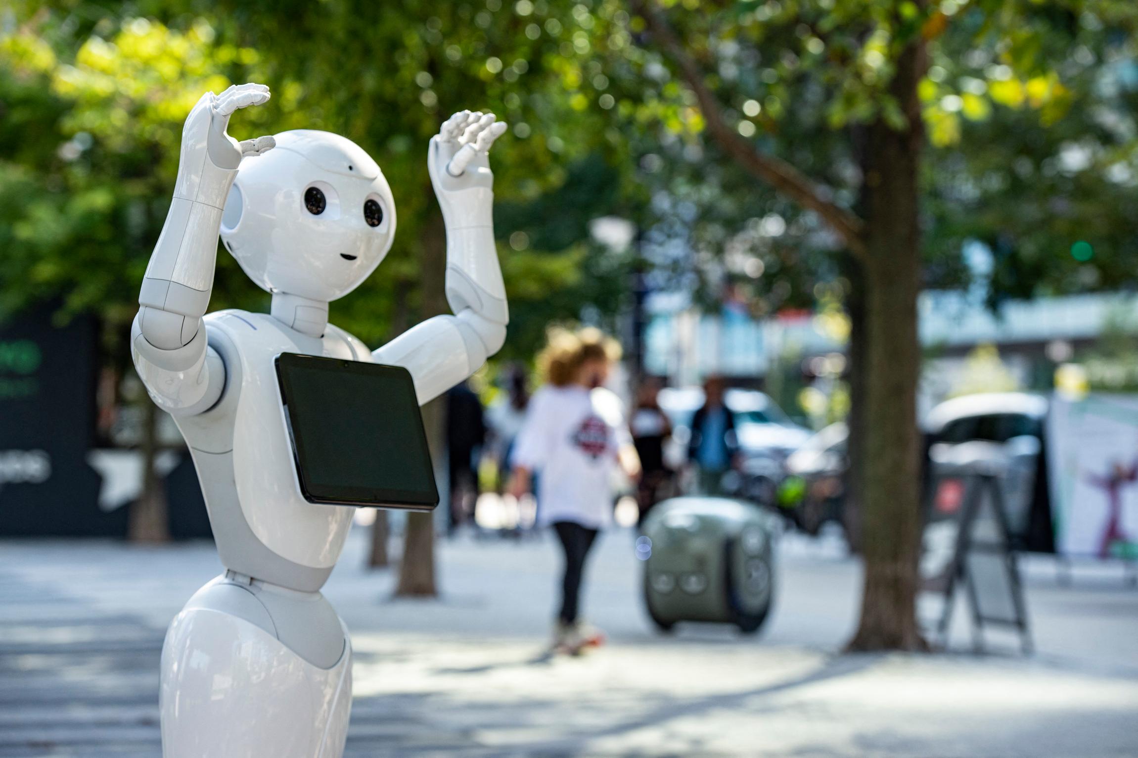 Symbole des glorieux débuts de la « French Tech », les robots Pepper ...