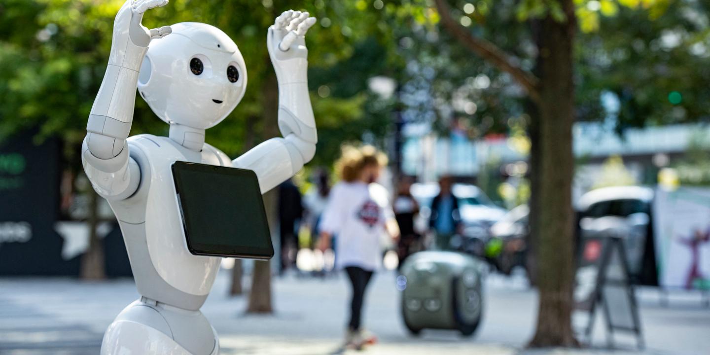 Symbole des glorieux débuts de la « French Tech », les robots Pepper ...