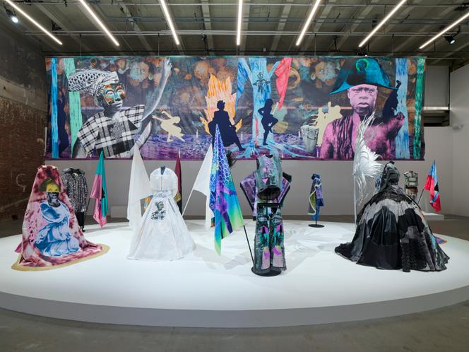 Raphaël Barontini, painter and couturier of colonial history, finds ...