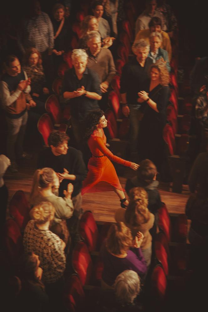 Barbara Pravi au Concertgebouw De Vereeniging, à Nimègue (Pays-Bas), le 25 janvier 2025.