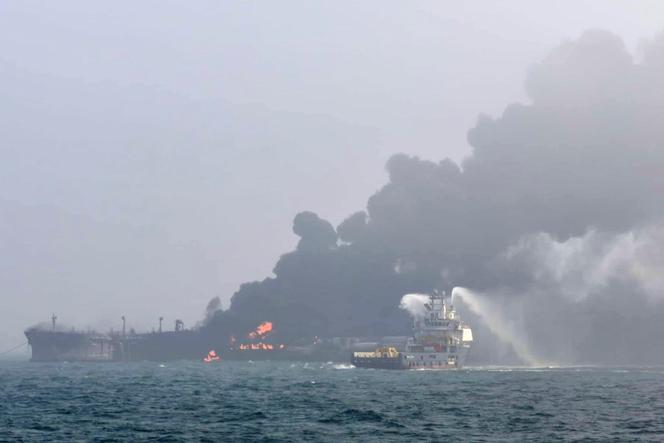 Search for missing crew member ends after cargo ship collides with oil ...