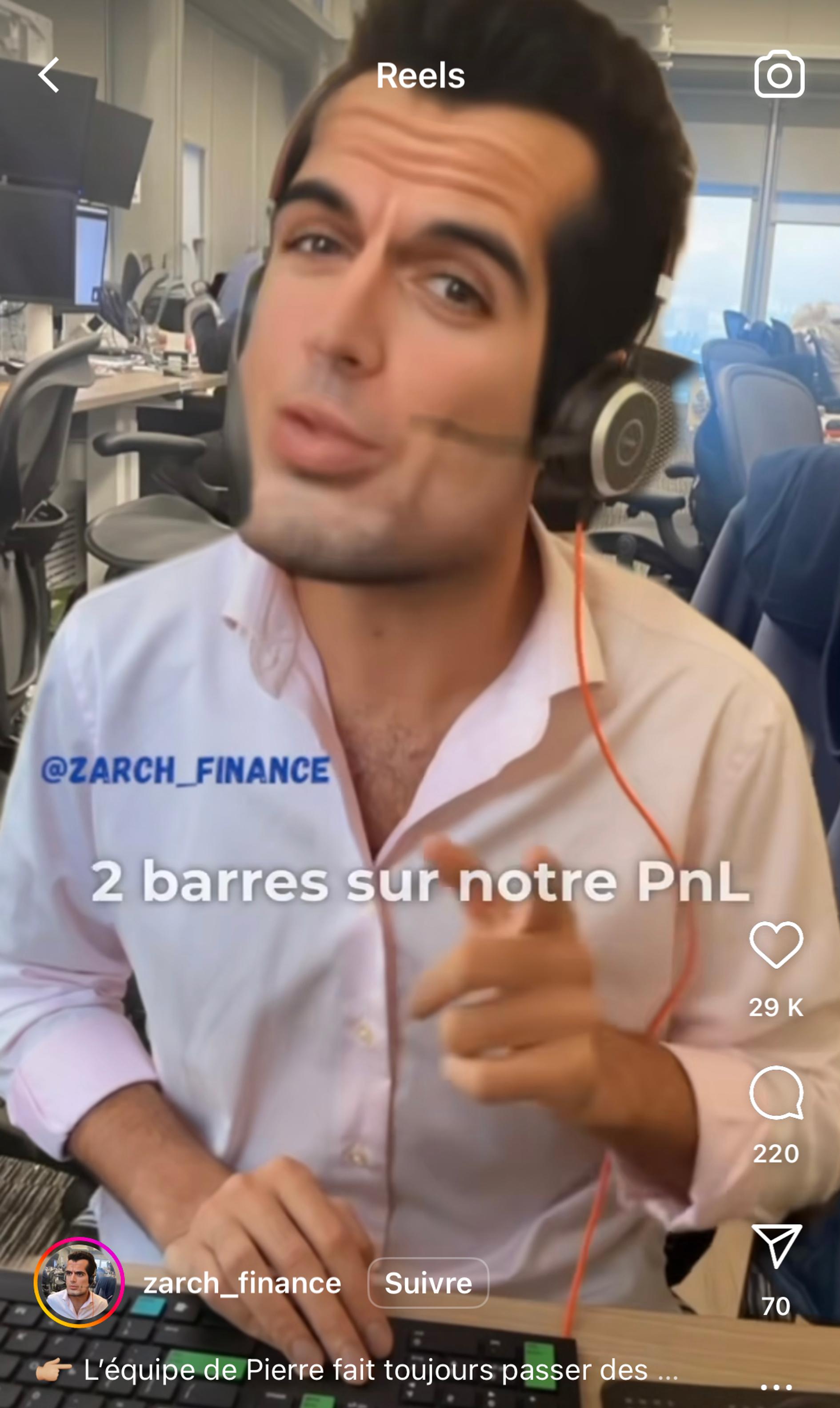 « On peut espérer faire fructifier les K€ de manière exponentielle ...