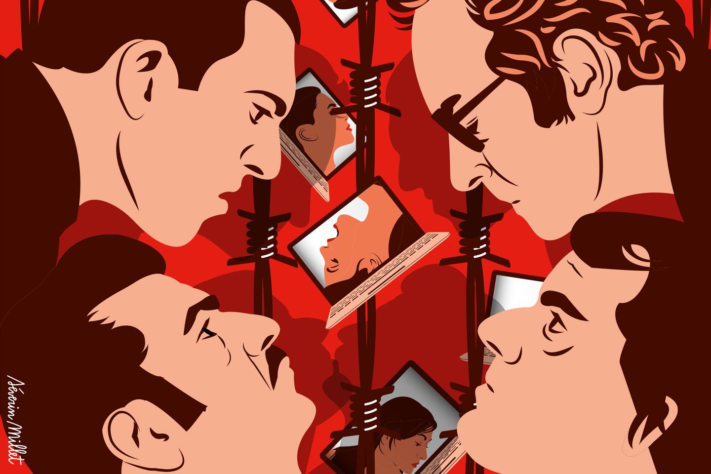 A suspected broad gang rape case: 'It was like sending his wife to the ...