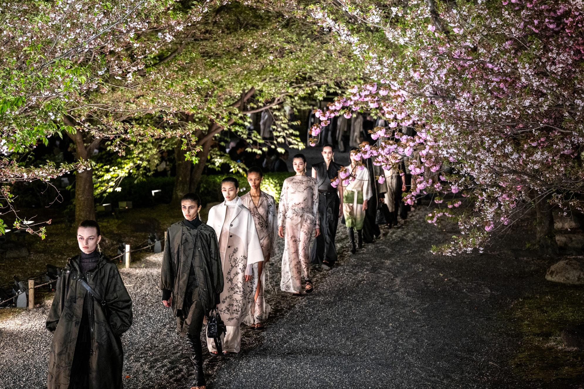 Dior explores sources of inspiration in Japan