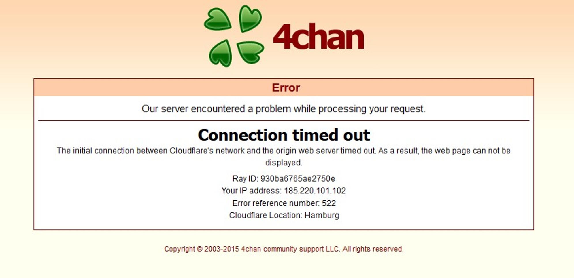 Le forum 4chan hors ligne après un possible piratage
