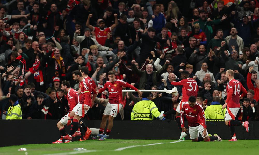 Manchester United-OL : Lyon éliminé de la Ligue Europa par les Red Devils au terme d’un match ...