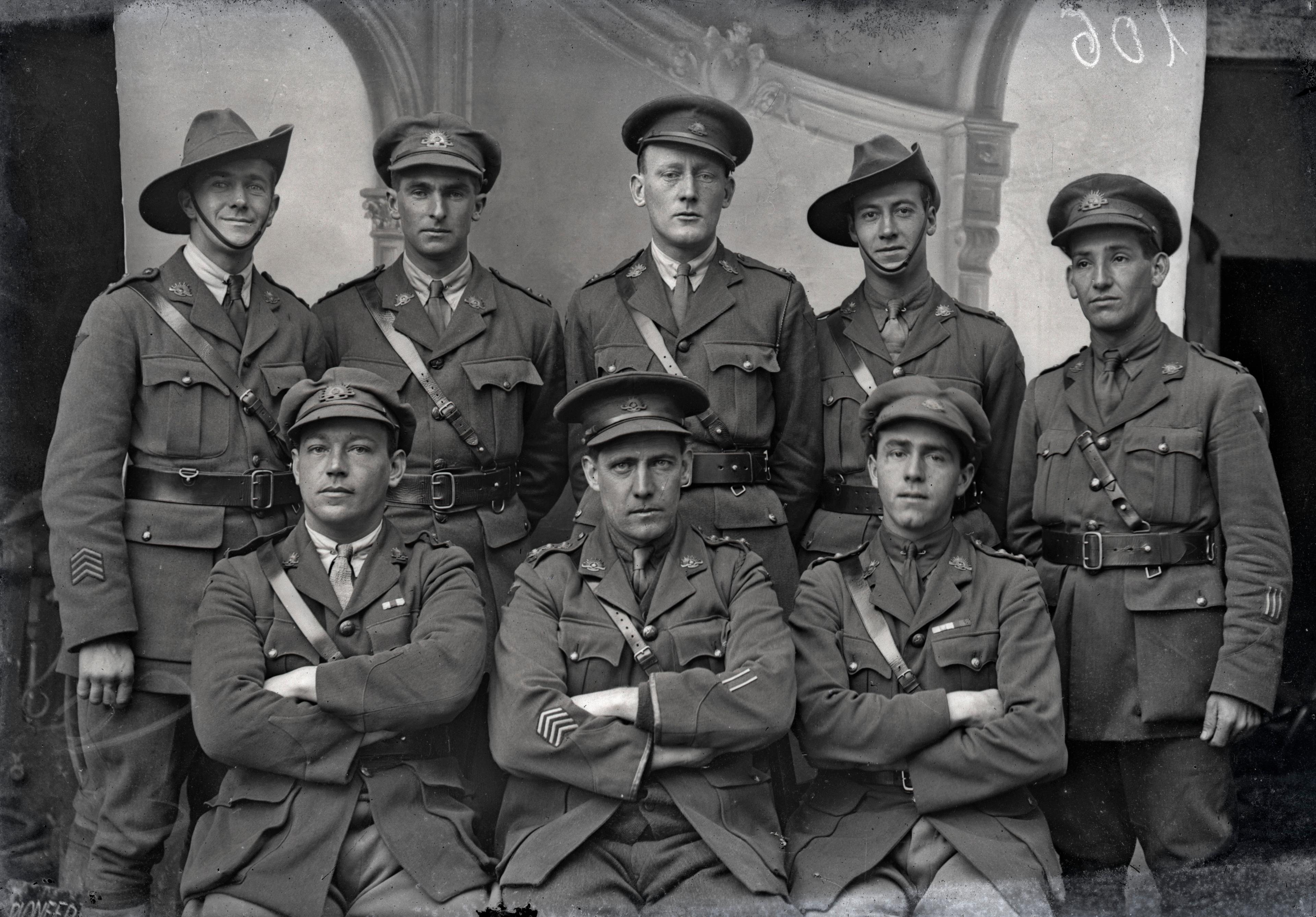 Des milliers de photos de soldats alliés de la guerre 1914-1918 : la ...