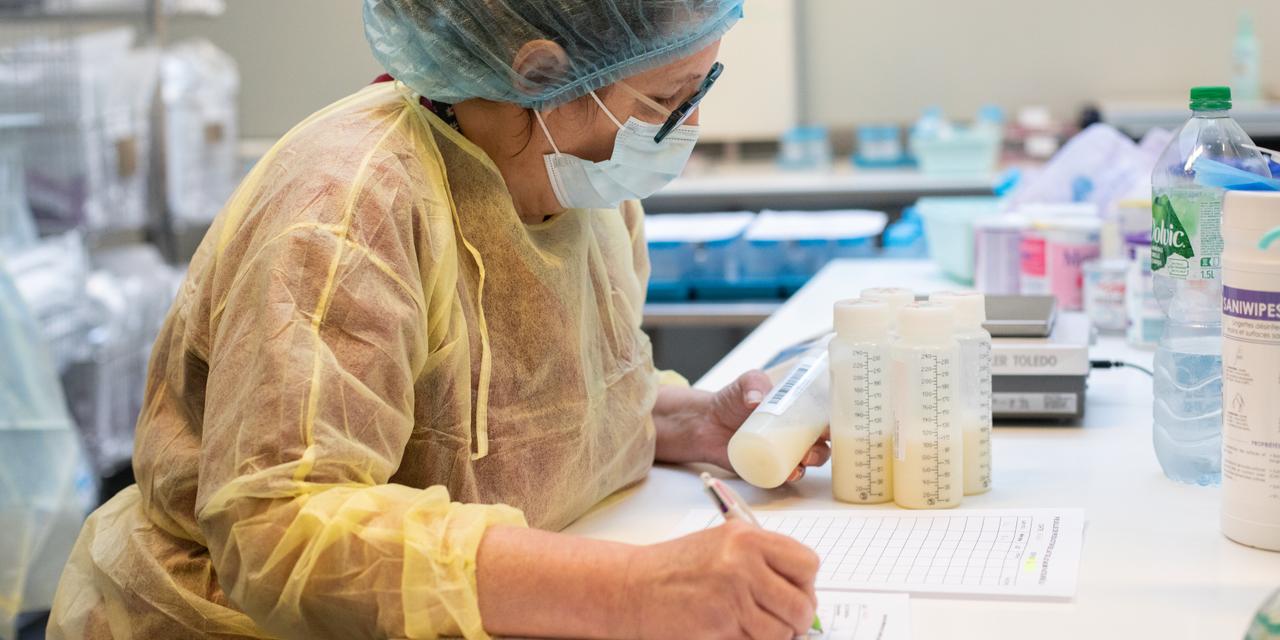 Inside the breast milk factory saving premature babies at Paris ...
