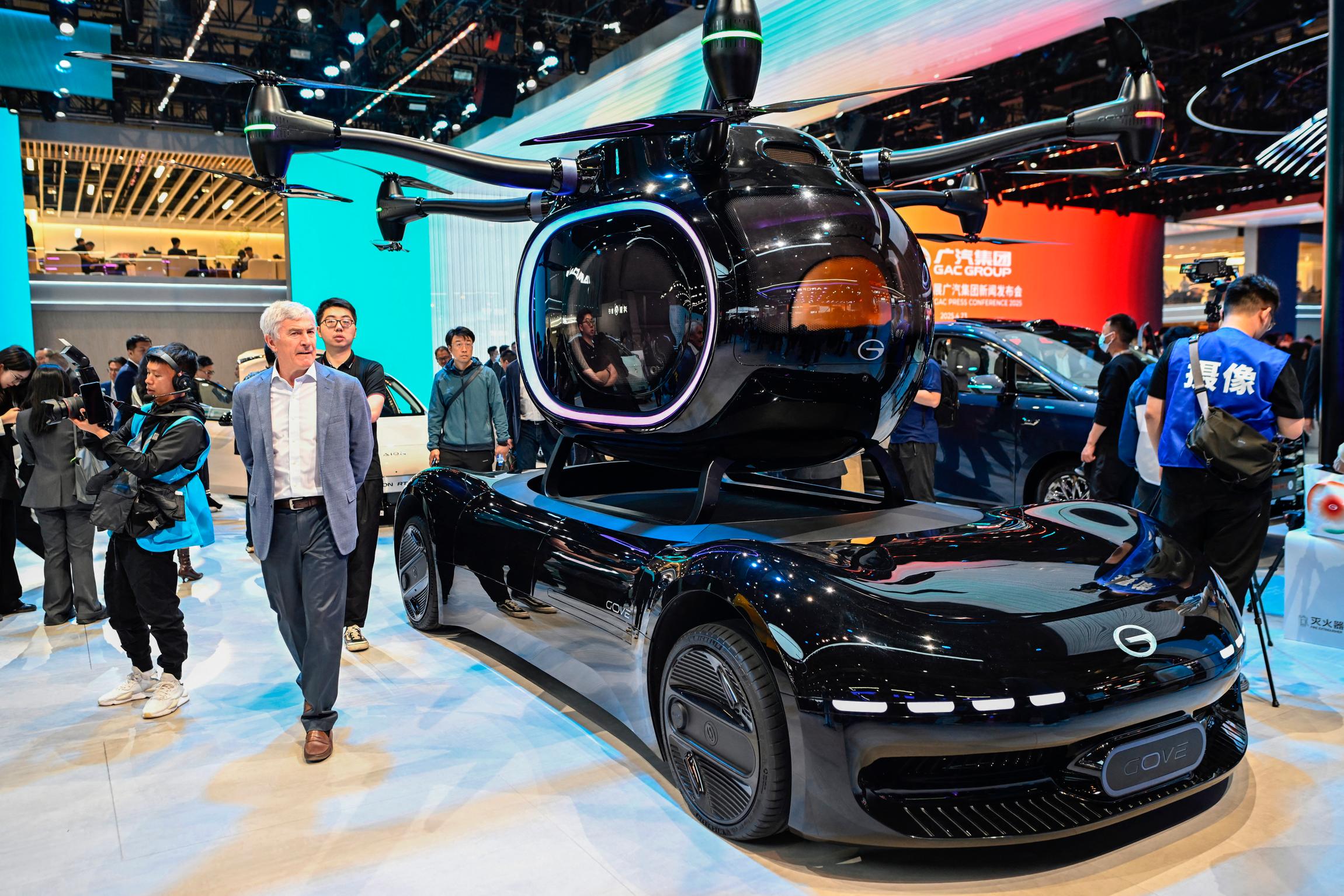 The Shanghai auto show is no longer about selling cars, but artificial ...
