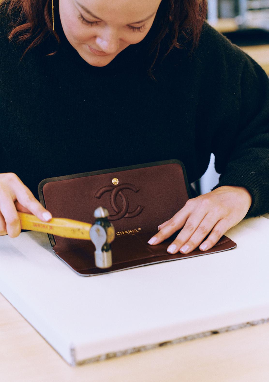 Inside Chanel's French leather workshops