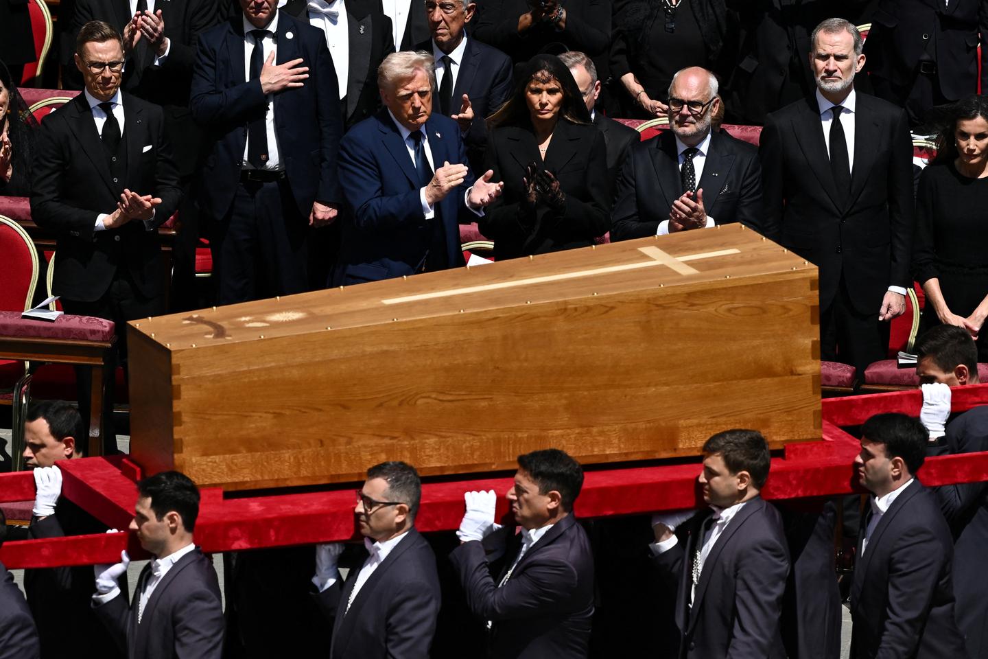 Thousands of faithful flood the Vatican for Pope Francis's funeral