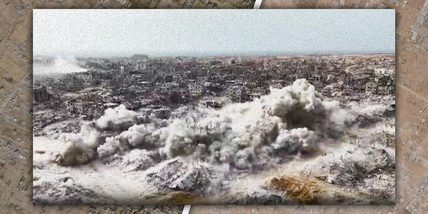 Gaza: How the Israeli army is wiping Rafah off the map