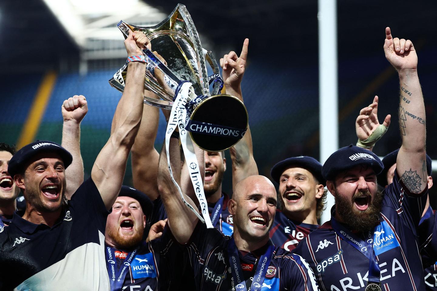 Rugby: Bordeaux-Bègles defeat Northampton to win their first European title