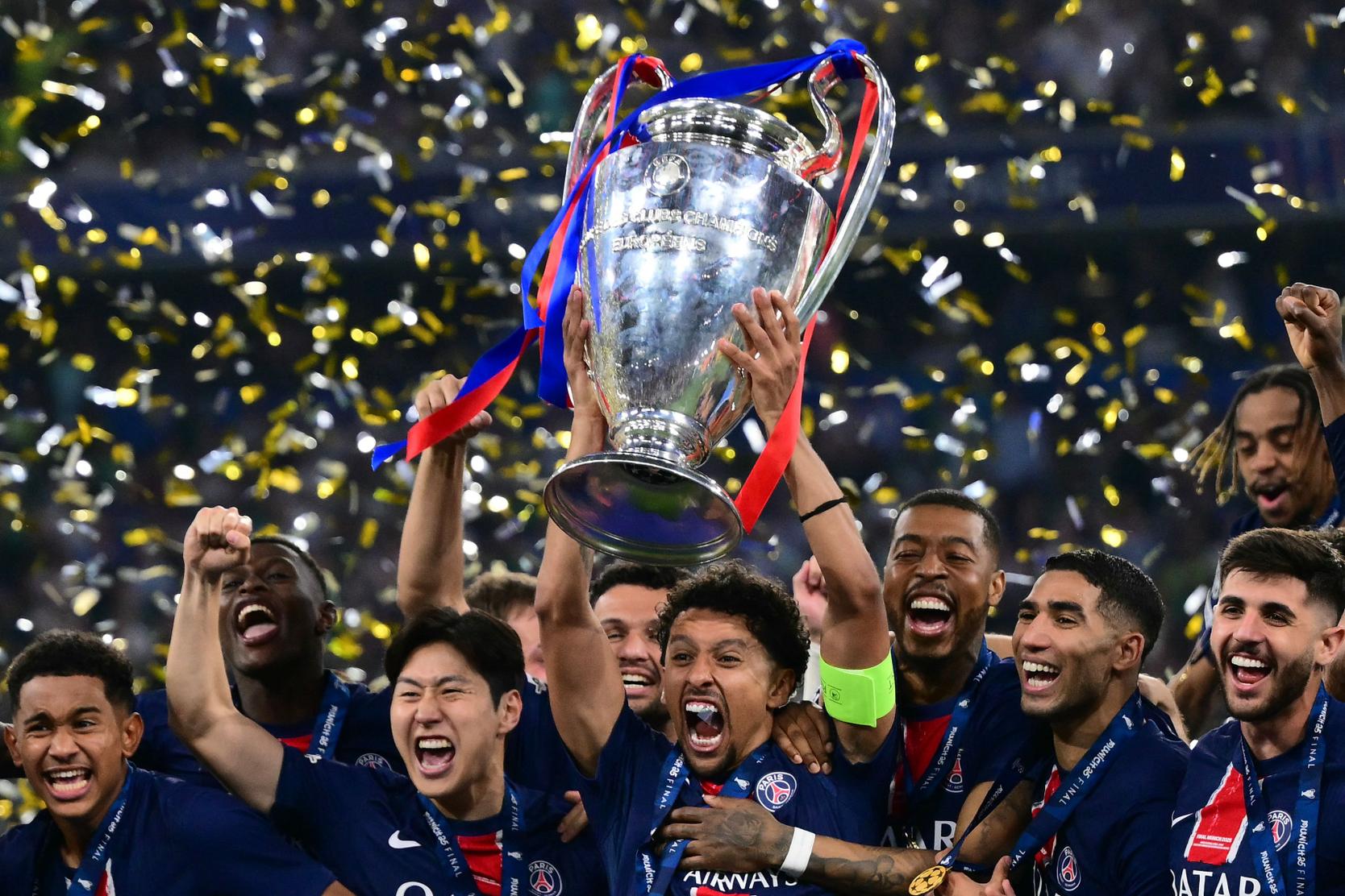 Brilliant PSG demolish Inter Milan 5-0 to win first Champions League title