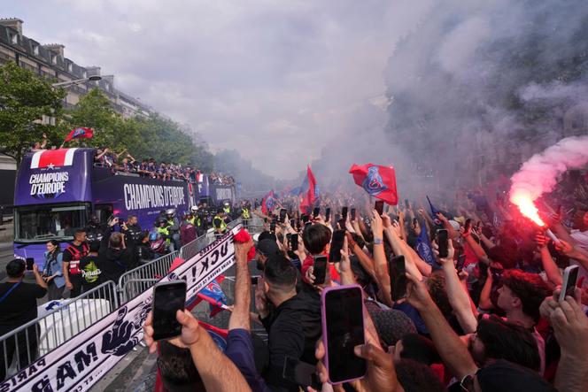 PSG celebrates Champions League victory throughout Paris: 'It's like ...