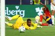 Lamine Yamal marque le cinquième but de l’équipe espagnole lors de la demi-finale de la Ligue des nations, à Stuttgart (Allemagne), le 5 juin 2025.