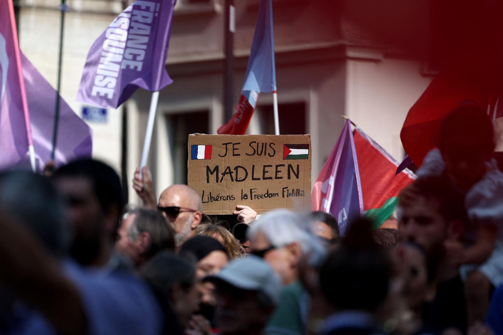 Guerre à Gaza : les trois derniers passagers du « Madleen » ont été ...