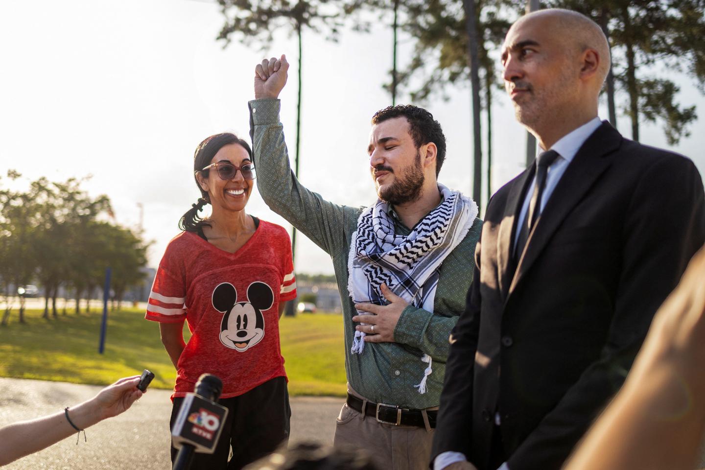 Pro-Palestinian Columbia student Mahmoud Khalil released from detention