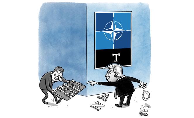 Le Monde's cartoon of the day, by Glatis Sluka