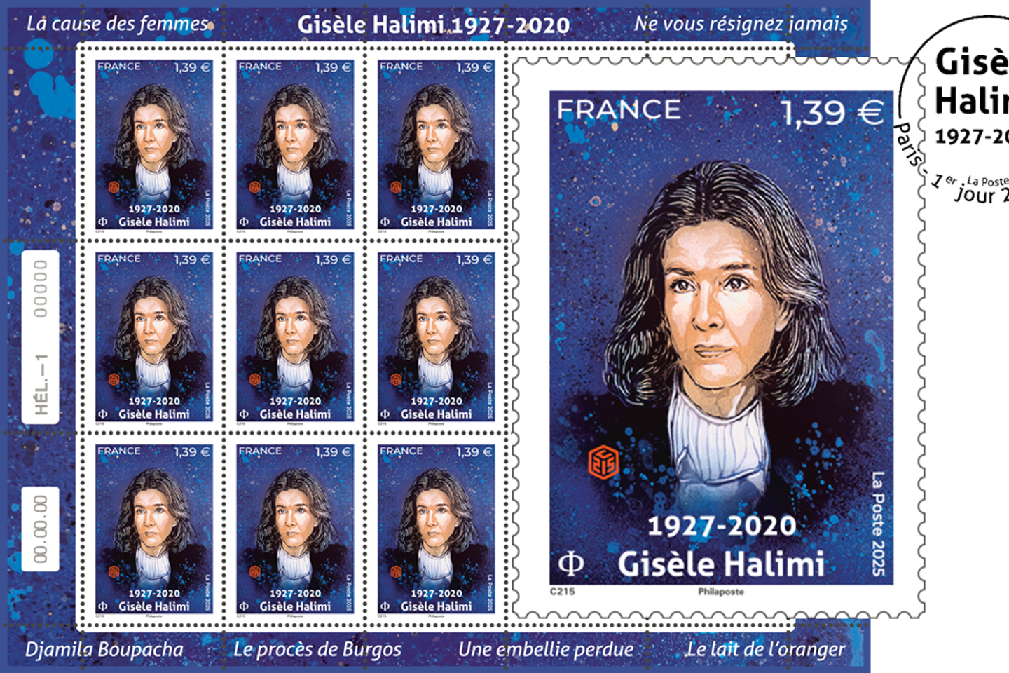 Les timbres-poste de vos vacances : Caen, les océans, Alain Decaux ...