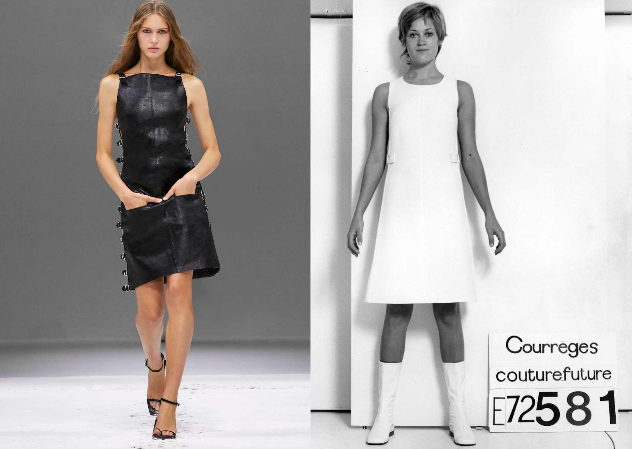 La robe trapèze de Courrèges, symbole d’émancipation féminine