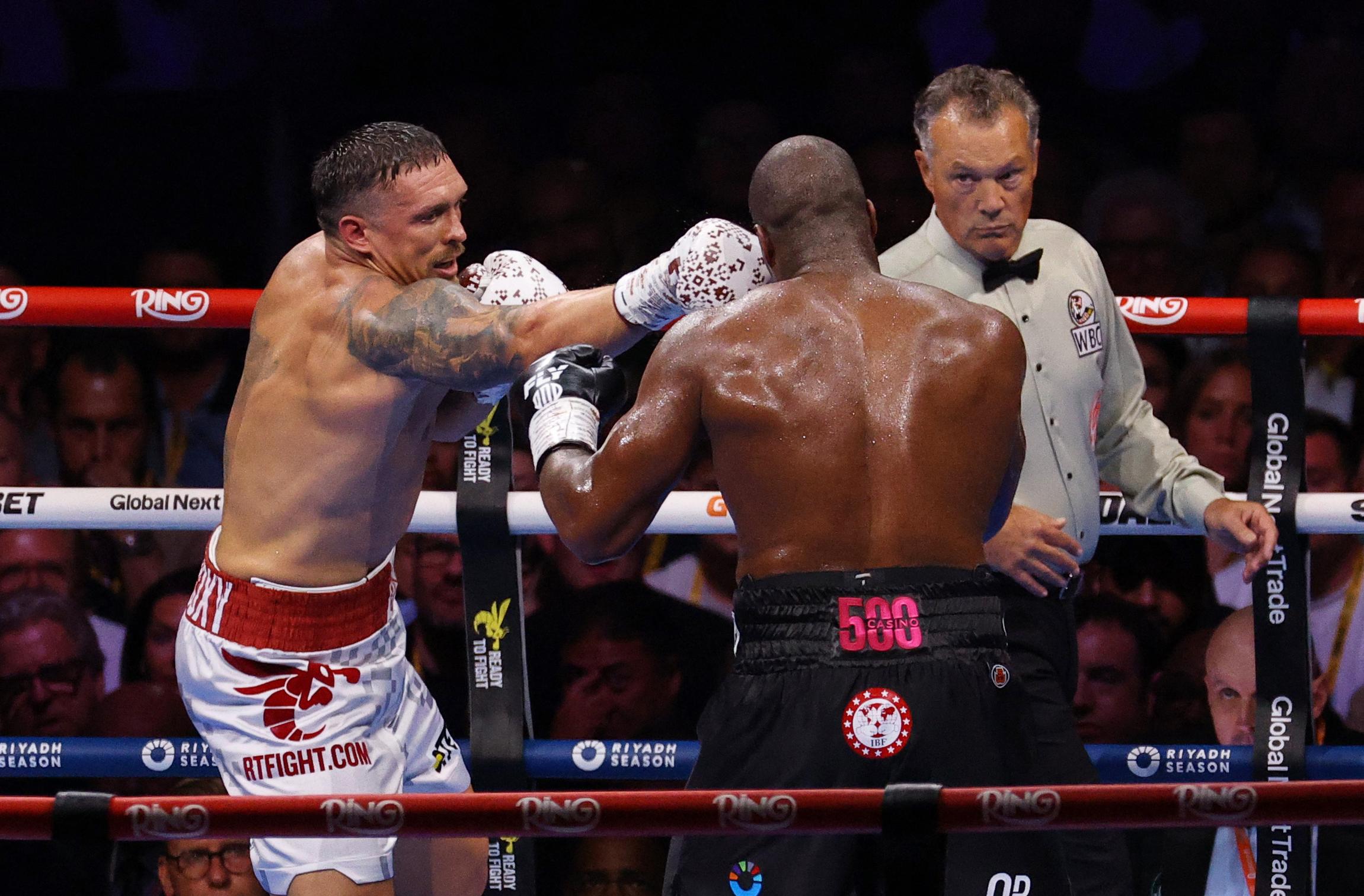 Boxe : l’Ukrainien Oleksandr Usyk sacré champion du monde des poids ...