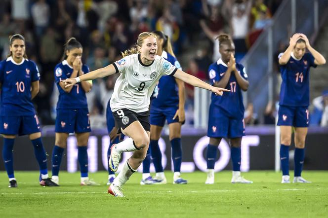 Ten-woman Germany beats France on penalties to reach Women's Euro 2025 ...