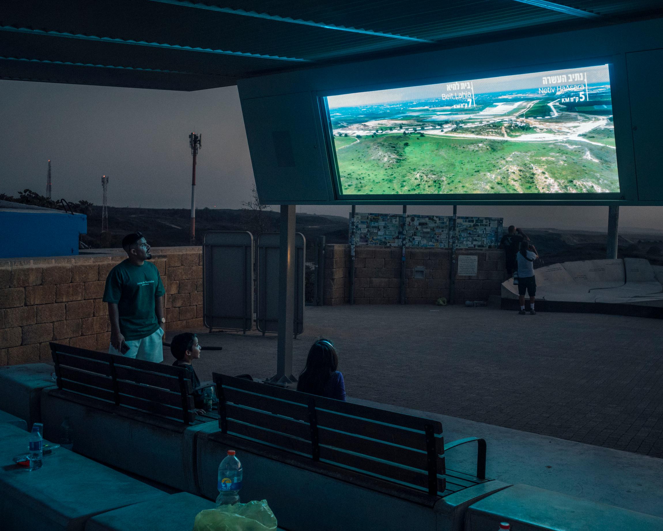 'The best show in town': From a hilltop in Israel, observers have a ...