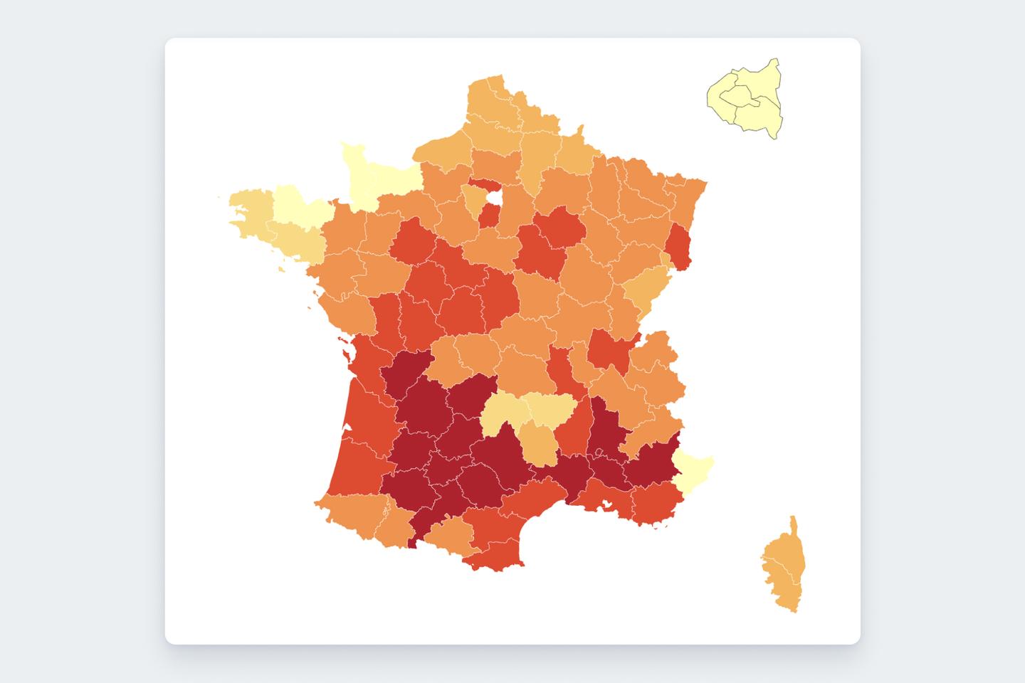 Canicule : quel est le seuil d’alerte de votre département