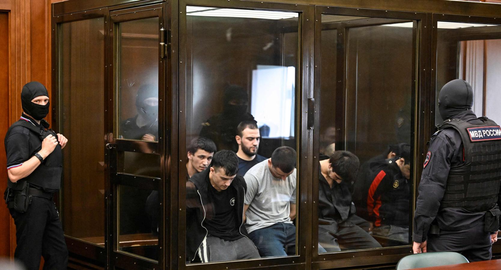 Trial begins for suspects in Moscow concert hall attack that killed 149