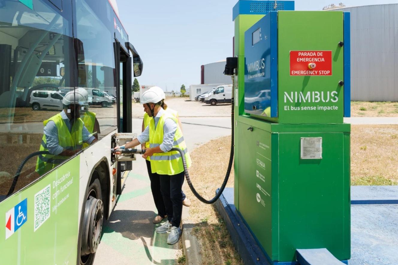 In Barcelona, certain buses run on biomethane produced from human waste